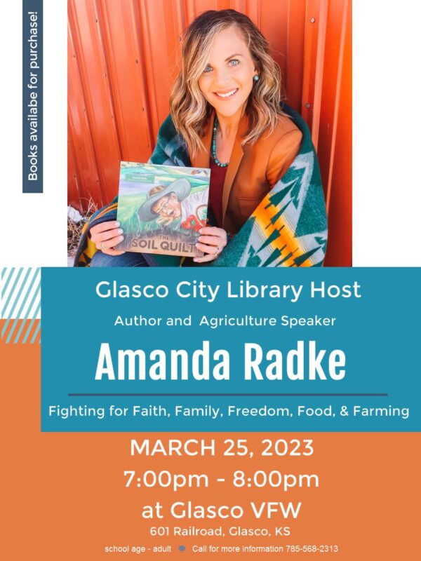 Glasco: Amanda Radke – Author & Agricultural Speaker - Cloud County Tourism