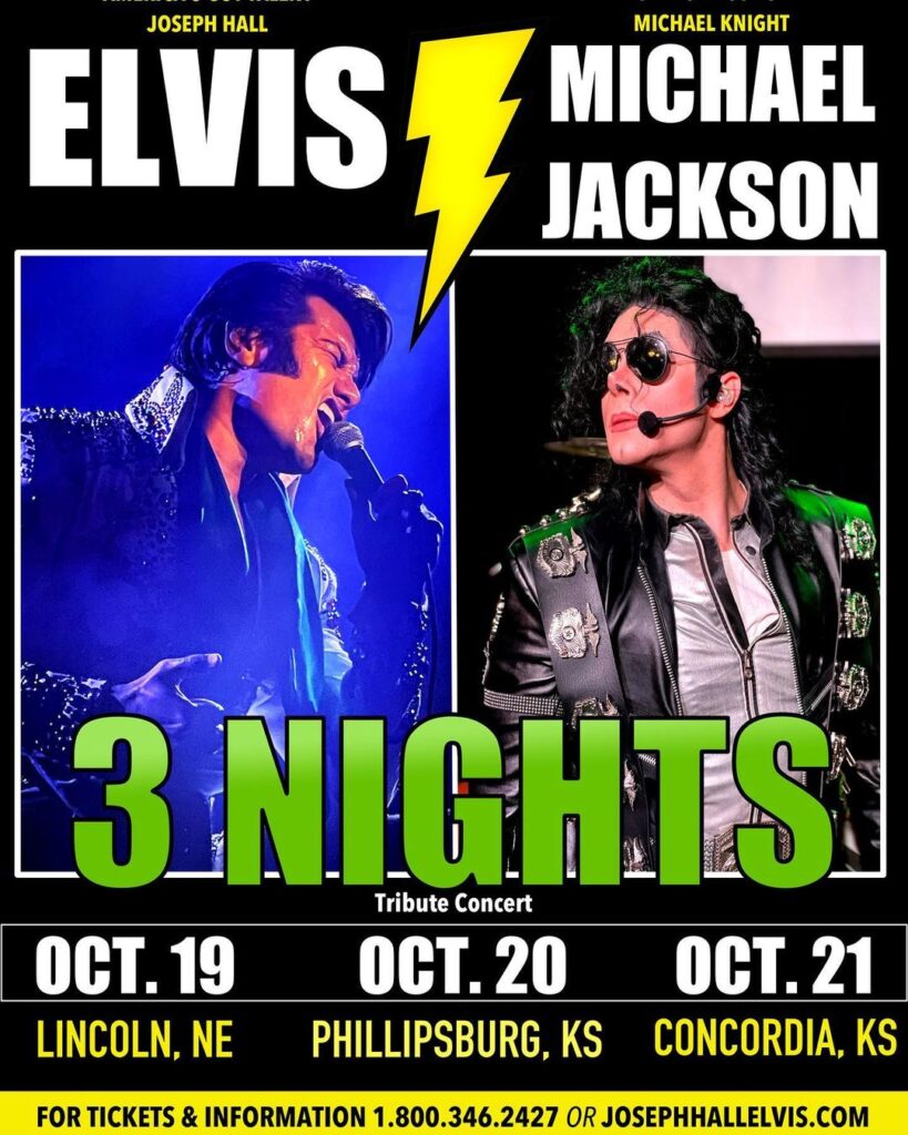 Elvis & Michael Jackson - Cloud County Tourism