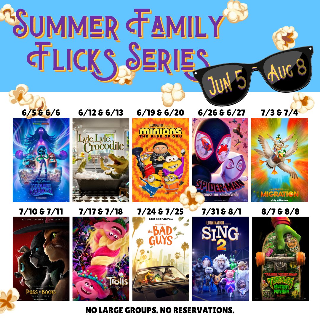 VIP Majestic 4 Summer Family Flicks Series: Minions the Rise of Gru ...